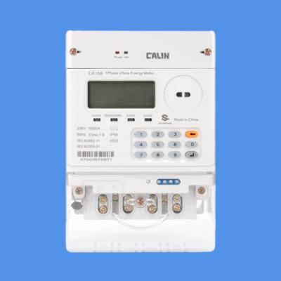 China Compact And Keypad-Based Design Split Type Prepaid Electricity Meters For Tenants Broad Range Applications for sale