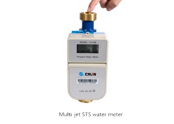 Quality Indonesia Revenue Protection LCD Display Prepaid Water Meter Split Type with CIU for sale