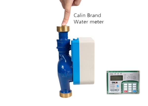 Quality Multi Jet Accuracy Prepaid Water Meters Class B Split Keypad Non - Return Valve for sale