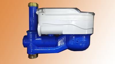 China Calin-Wasserzähler vertikaler Typ STS Standard Klasse B Genauigkeit Messingkörper IP67 wasserdicht für Afrika zu verkaufen