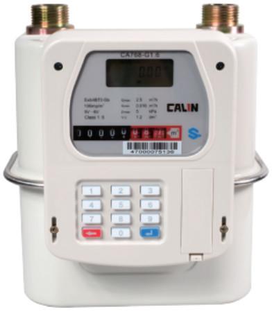 Quality G1.6 / G 2.5 / G4 Wireless Prepaid Gas Meter , LoRa Hybrid Gas Meter for sale