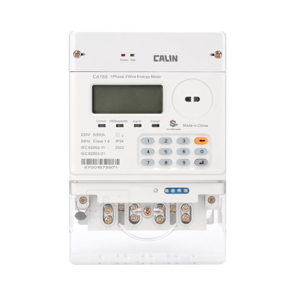 Quality Strong Smart Prepaid Electricity Meters with IEC Standards and Remote Control for sale