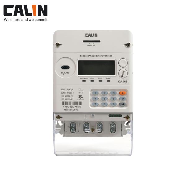 Quality IR Optical Wireless Power Meter Advanced Two-Wire Digital STS Prepayment for sale