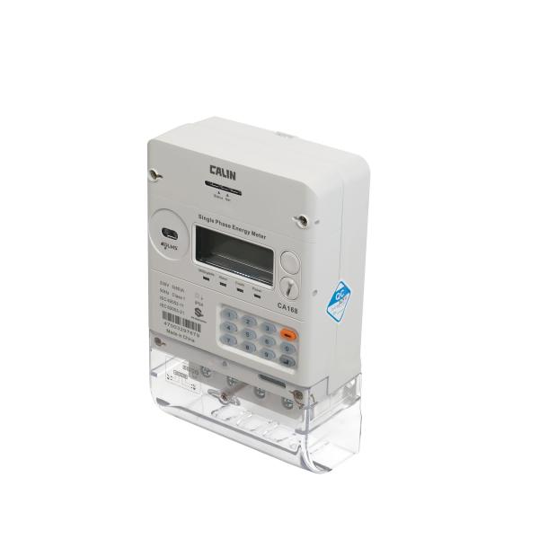 Quality Compact And Keypad-Based Design Split Type Prepaid Electricity Meters For for sale