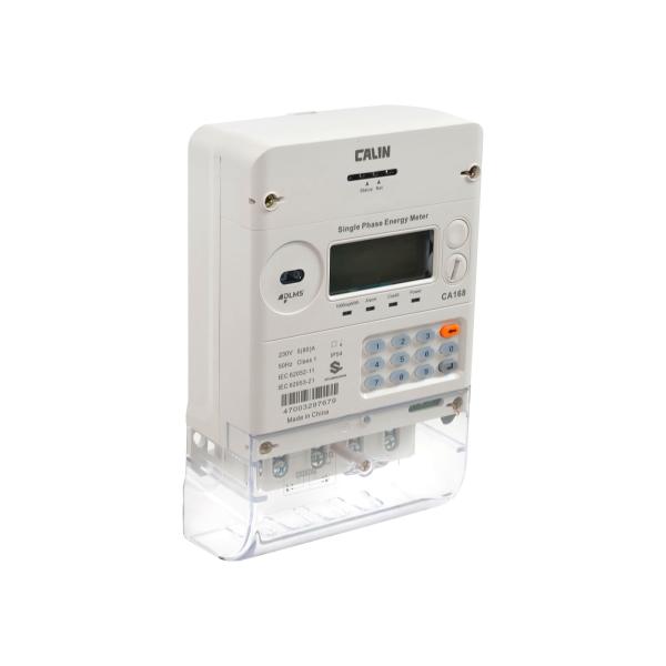 Quality Compact And Keypad-Based Design Split Type Prepaid Electricity Meters For for sale