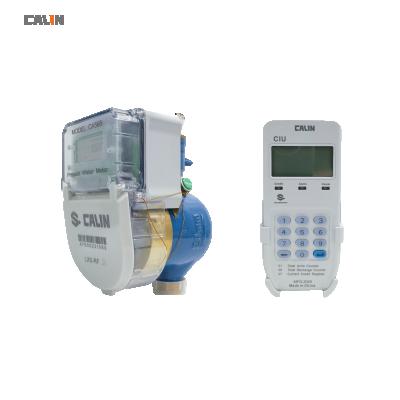 China Multi Jet LCD Display Prepaid Water Meters With CIU Keypad for sale