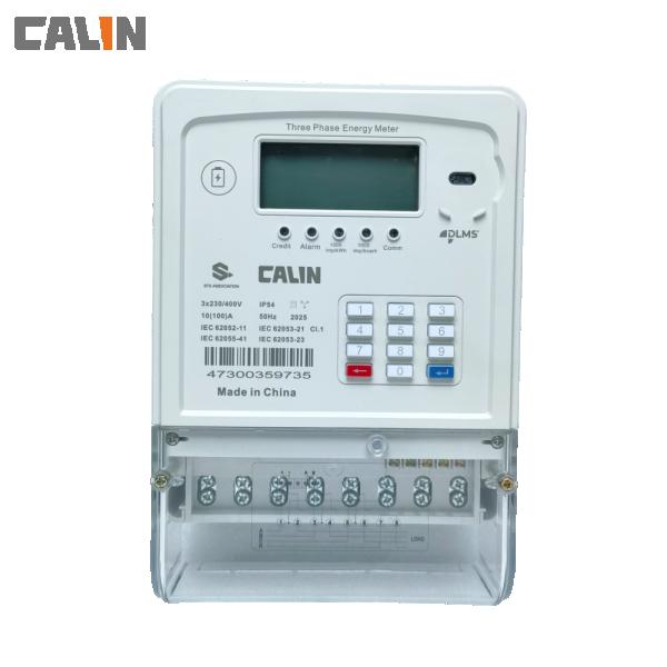 Quality Wireless IP54 3 Phase Electric Meter For Mini Grid Rual Electrification for sale