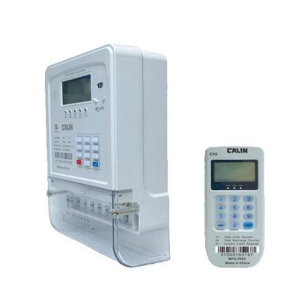 Quality IR Optical RS485 PLC Three Phase Electric Meter For Rural Electricity for sale