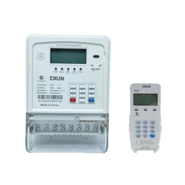 Quality 20 Digits Token IP54 3 Phase Energy Meter Three Phase Energy Meter for sale