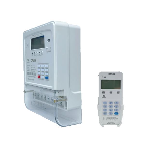 Quality 20 Digits Token IP54 3 Phase Energy Meter Three Phase Energy Meter for sale