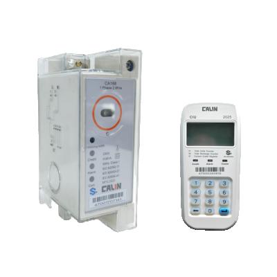 China 1 Fase 470mHz STS SABS Din Rail Power Meter Crédito à venda