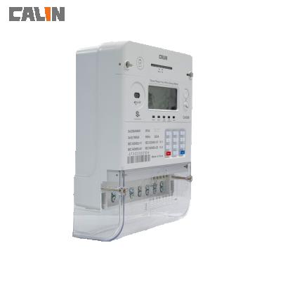 China Wireless 3 Phase Electric Meter Residential Prepaid Power Meters Plug / Play Module for sale