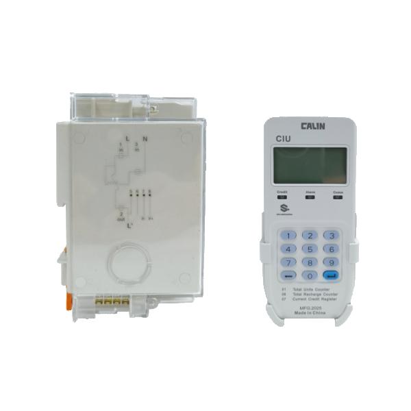 Quality Audio Feedback Keypad Din Rail Kwh Meter , Single Phase Kwh Meter 240V for sale