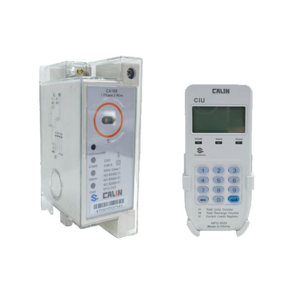 Quality Audio Feedback Keypad Din Rail Kwh Meter , Single Phase Kwh Meter 240V for sale