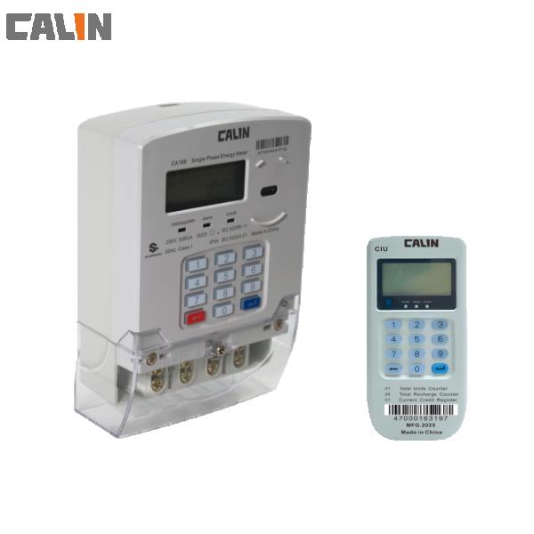 Quality Split Type Single Phase Keypad Prepaid Electricity Meters Din Rail Mounted Kwh for sale