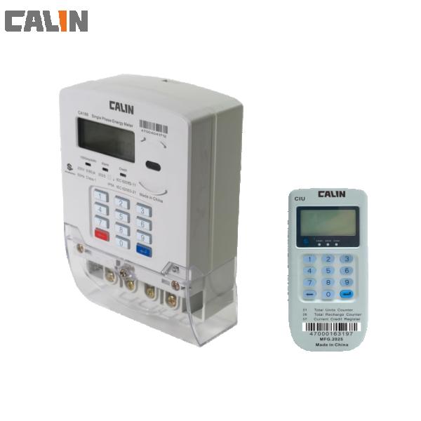 Quality Split Type Single Phase Keypad Prepaid Electricity Meters Din Rail Mounted Kwh for sale