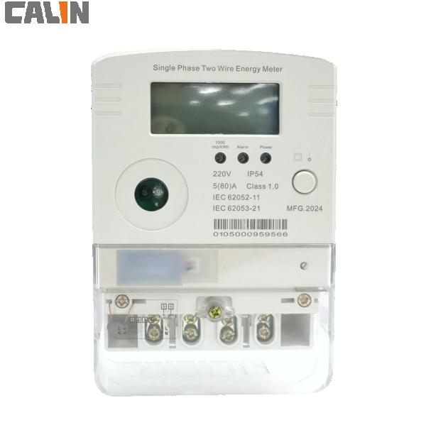 Quality Single Phase 2 Wire STS Prepaid Meters Emergency Credit Prapayment Enery Meter for sale