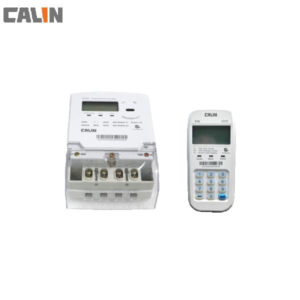 Quality Split Type Single Phase Prepaid Electricity Meters BS5685 Footprint Kwh Meter for sale