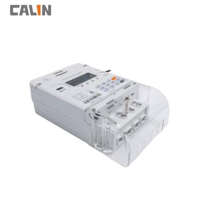 China IR Optical RS485 Single Phase Electric Meter Card Prepayment for sale