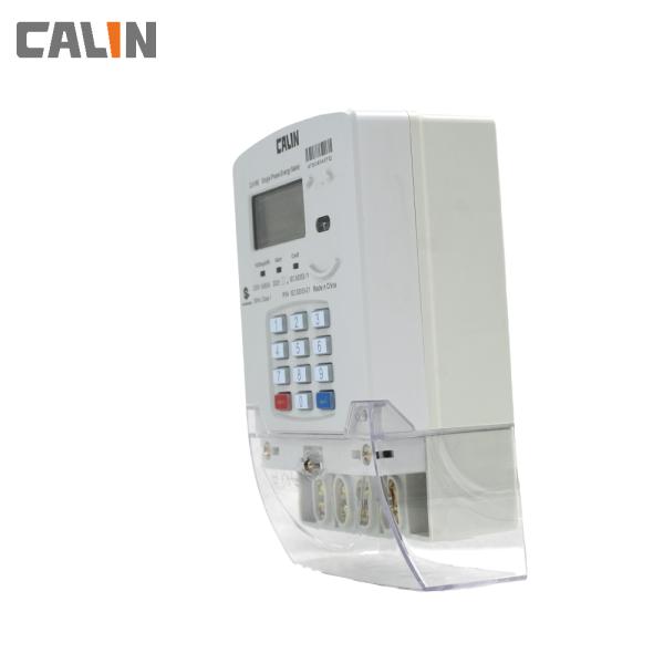 Quality STS Single Phase Electricity Meter With PLC / RF Communication for sale
