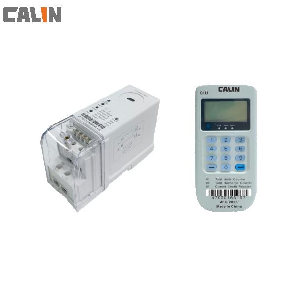 Quality 20 Digit CE IEC Prepaid Electricity Meters With Plug In Modem for sale