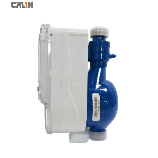 Quality Multi Jet Brass Body Prepaid Water Flow Meter LCD Display Smart RFID Card for sale