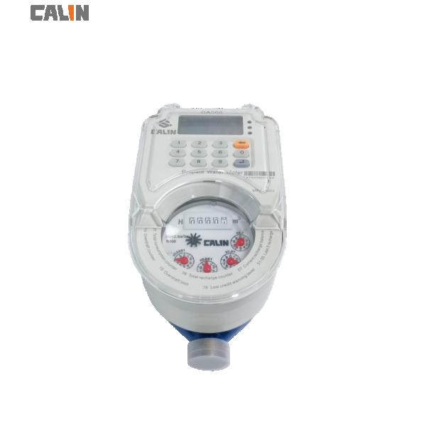 Quality Multi Jet Brass Body Prepaid Water Flow Meter LCD Display Smart RFID Card for sale