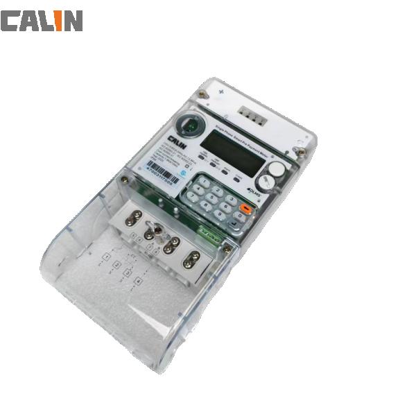 Quality Card Prepayment Wireless Electricity Meter , 6 Digits Single Phase Kwh Meter for sale