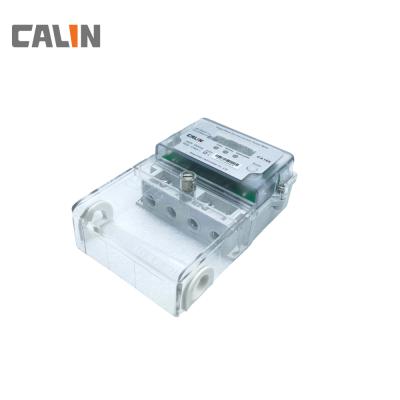China LCD Display Single Phase Electric Meter , Tamper Proof Prepaid Power Meters for sale