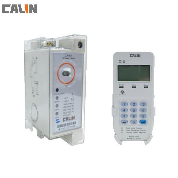 Quality Card Prepayment Wireless Electricity Meter STS Standard Encryption for sale