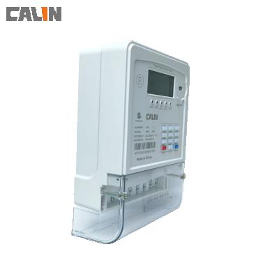 China LCD Display STS Prepaid 3 Phase Electric Meter With Automatic Meter Reading System for sale