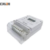China 4 Programmed Channel Three Phase Kwh Meter 8 Digits Amr Electric Meter for sale