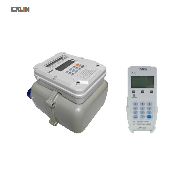 Quality Aluminum Material Smart STS Keypad Meter , Prepay Gas Meter Low Credit Warning for sale
