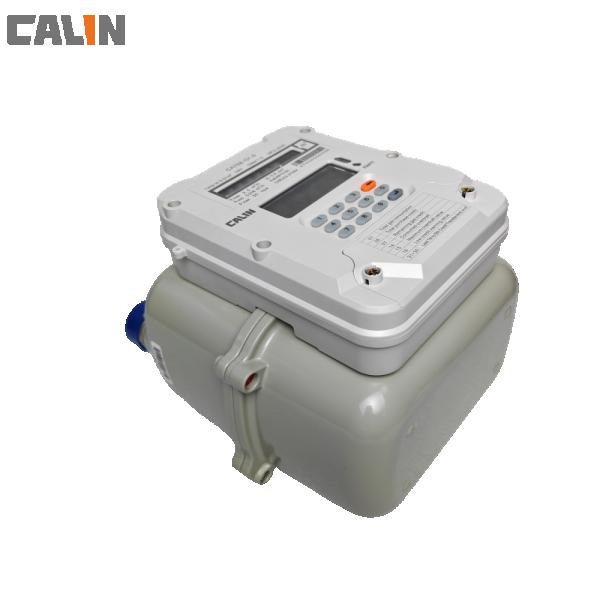 Quality Residential Government Prepaid Gas Meter PLC / RF / GPRS communication for sale
