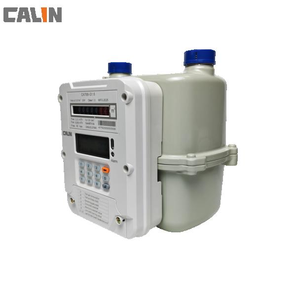 Quality Residential Government Prepaid Gas Meter PLC / RF / GPRS communication for sale