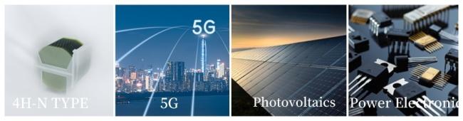Applications of 4H-N SiC Wafers