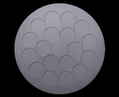 China Das 6 Zoll-Silikon-Karbid beschichtete sic Graphit-Tray High Temperature Resistance Graphite-Platten zu verkaufen