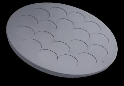 China Das 6 Zoll-Silikon-Karbid beschichtete sic Graphit-Tray High Temperature Resistance Graphite-Platten zu verkaufen