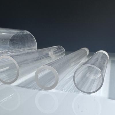 China 1inch 2inch 3inch Customized Transparent Sapphire Tube 10 - 800mm for sale