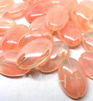 Cina Laboratorio di luccio arancione-persiccio Sapphire Gemstone Fusione di eleganza e innovazione in vendita