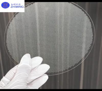China Through Glass Vias (TGV)  For JGS1 JGS2 Sapphire Corning Glass  For Sensors Manufacturing And Packaging for sale