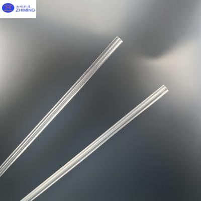 China Customizable Sapphire Tube Transparent Sapphire Pipe Hardness Mohs 9.0 High Wear Resistance for sale