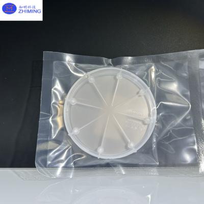 China Silicon Carbide Wafer Customized Size Semi insulating SiC Wafers Nearly Colorless Transparent High Pressure Resistance for sale