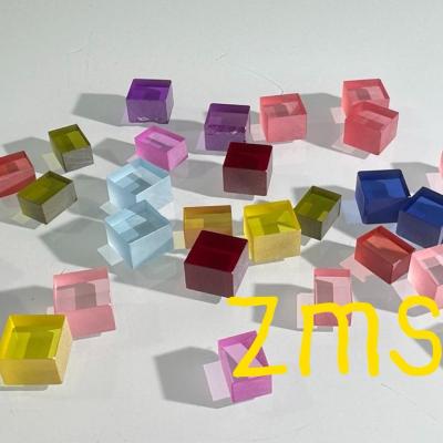 China Artificial Cultivation Doped Color Sapphire AL2O3 Customized CZ Method Ruby Blue Padparadscha for sale
