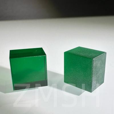 China Artificial Cultivation Doped Color Sapphire AL2O3 Customized CZ Method Ruby Blue Padparadscha for sale