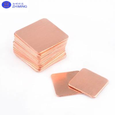 China Copper Substrate Single Crystal Cu Wafer  5x5x0.5/lmm 10x10x0.5/1mm 20x20x0.5/1mm A=3.607A for sale