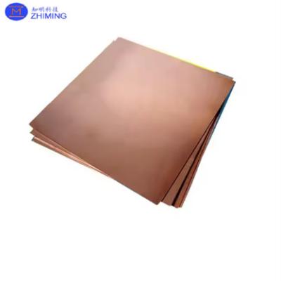 China Copper Substrate Copper Cubic Cu Wafer / Substrate 100 110 111 Orientaiton SSP DSP  Purity 99.99% for sale