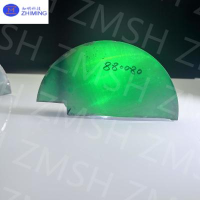 China Emerald Green Moissanite SiC Single Crystal Mohs Hardness 9.25 Moissanite Raw Material For Jewelry for sale
