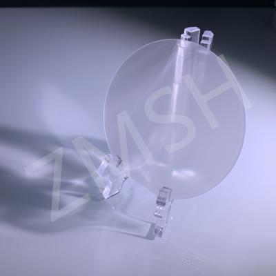 Cina Wafer di zaffiro 2 pollici 4 pollici lato singolo lato doppio lucidato spessore di cristallo 350um orientamento C-piano in vendita