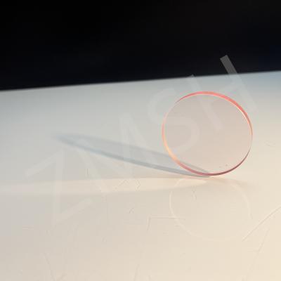China Ti3+ Red Sapphire Laser Al2O3 Ventanas ópticas de cristal único Paquete de seguridad personalizado en venta